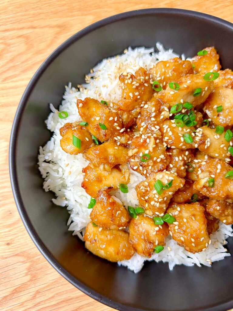 Sesame Chicken - Easy 30 Minute Dinner! - fed by sab