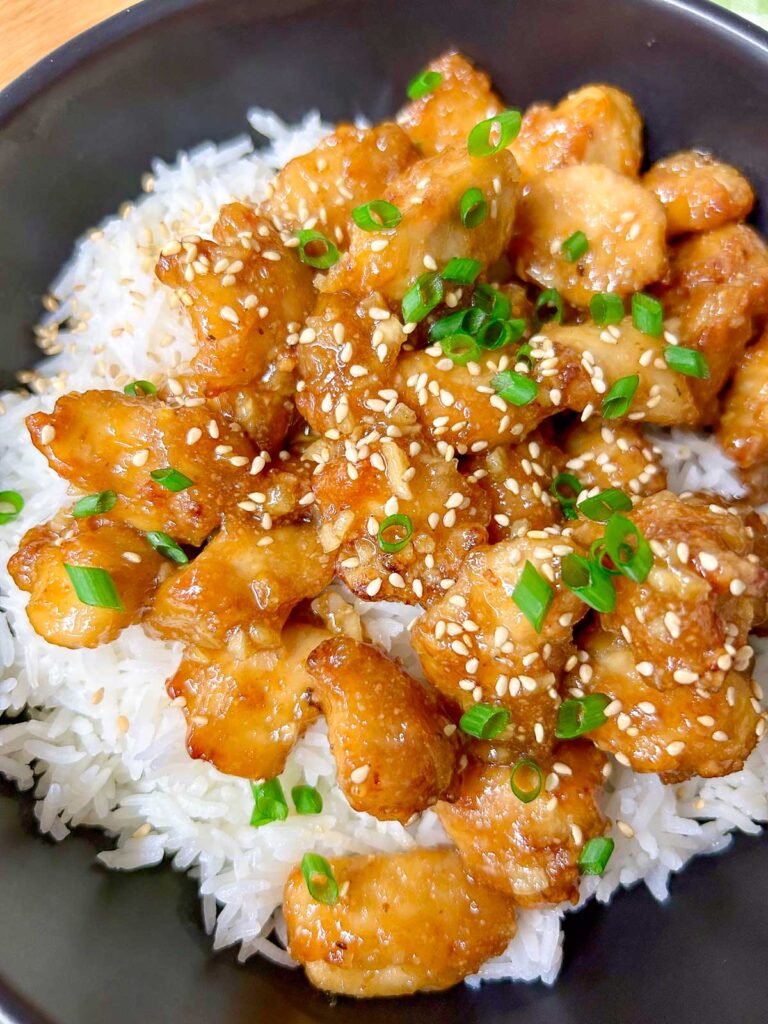 Sesame Chicken - Easy 30 Minute Dinner! - fed by sab