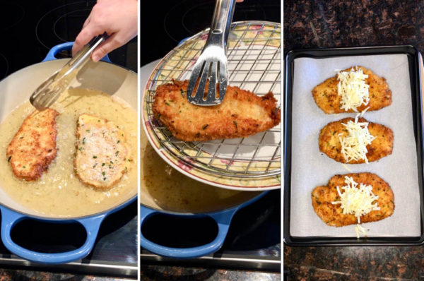 Chicken Romano - Simple Family Dinner - fed by sab