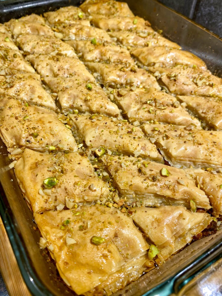 Baklava - Simple Greek Dessert - fed by sab