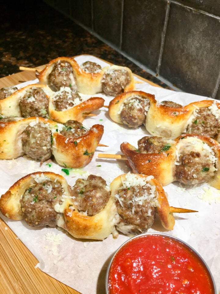 Meatball Subs on a Stick - Easy Family Favorite! - fed by sab