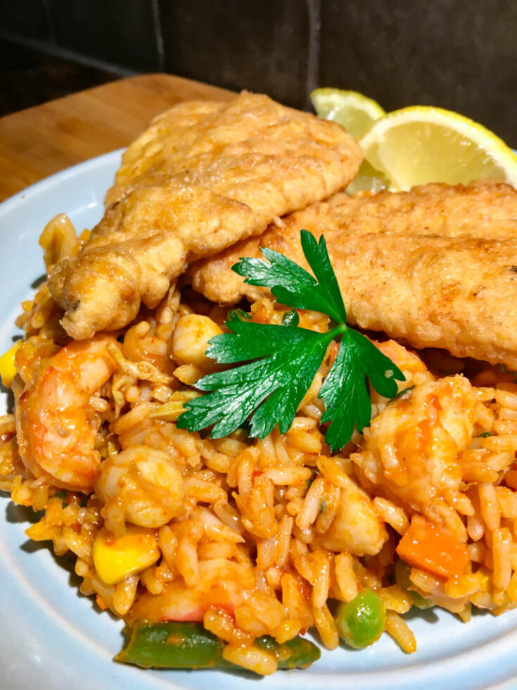 Fish Fillets Portuguese Style - Easy Dinner - fed by sab