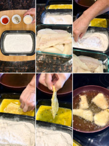 Fish Fillets Portuguese Style - Easy Dinner - fed by sab