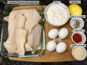 Fish Fillets Portuguese Style - Easy Dinner - fed by sab