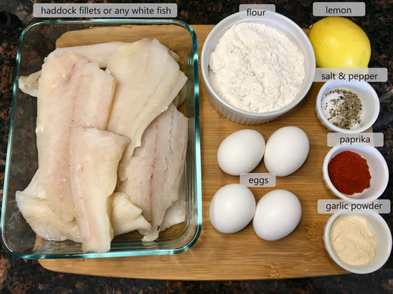 Fish Fillets Portuguese Style - Easy Dinner - fed by sab