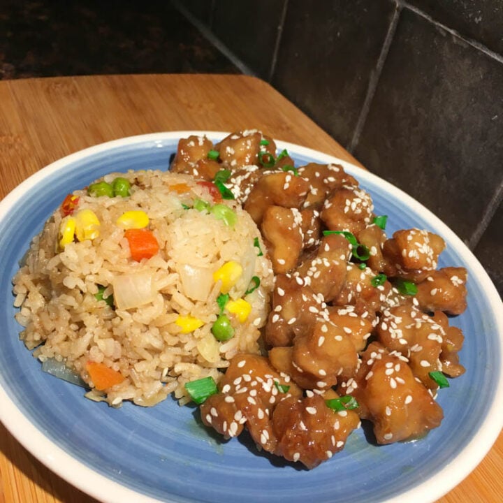 Sesame Chicken - Easy 30 Minute Dinner! - fed by sab