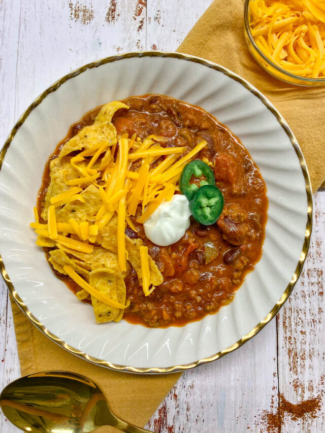 The BEST Chili Recipe - Mom's Secret! - fed by sab