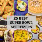 25 BEST Super Bowl Appetizers (+6 Desserts)! - fed by sab