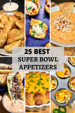25 BEST Super Bowl Appetizers (+6 Desserts)! - fed by sab