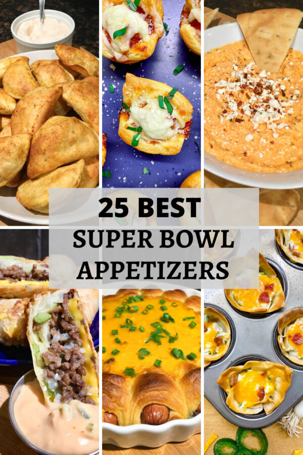 25 BEST Super Bowl Appetizers (+6 Desserts)! - fed by sab