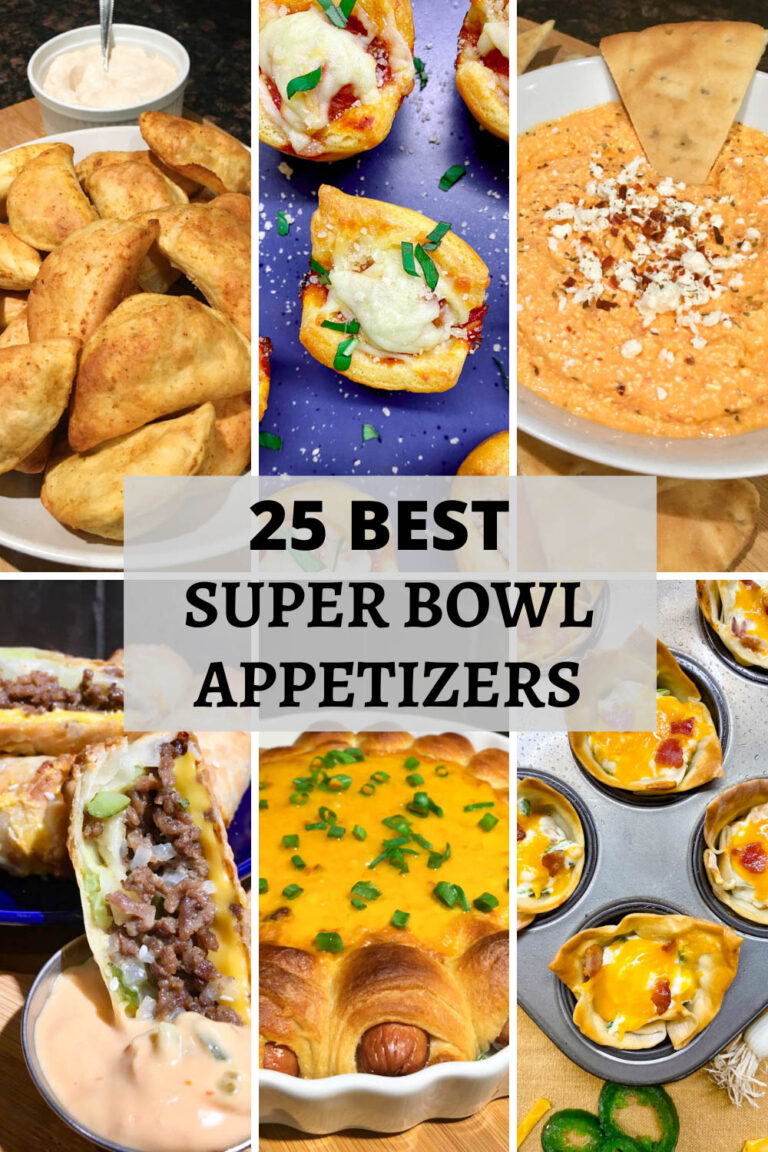 25 BEST Super Bowl Appetizers (+6 Desserts)! - fed by sab