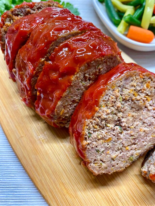 Glazed Meatloaf with the Best Sticky Glaze - fed by sab