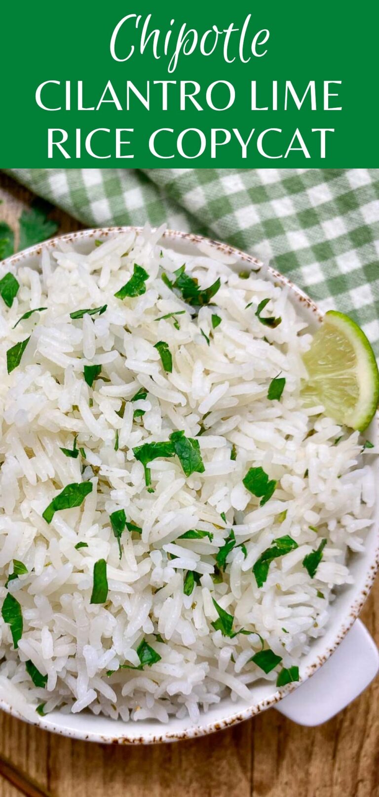 Cilantro Lime Rice (Chipotle Copycat Recipe) - fed by sab