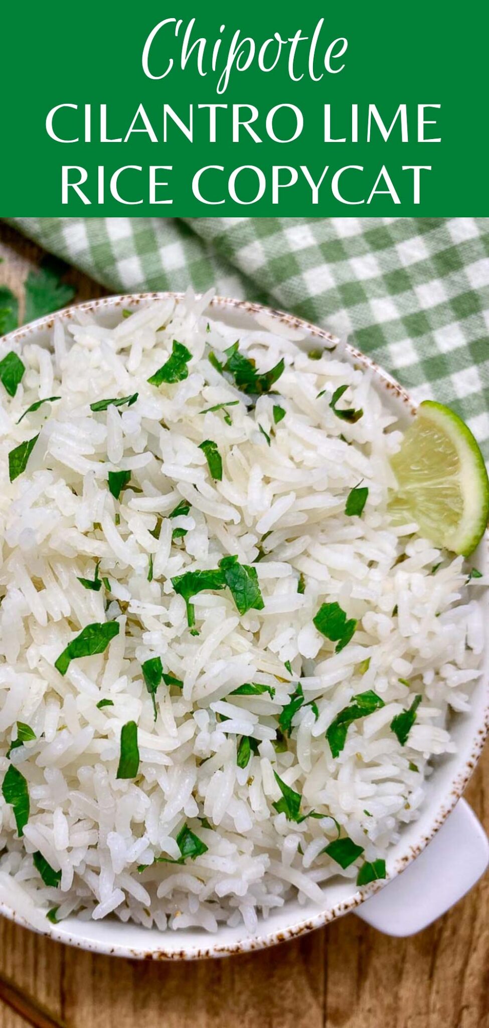 Cilantro Lime Rice (Chipotle Copycat Recipe) - fed by sab