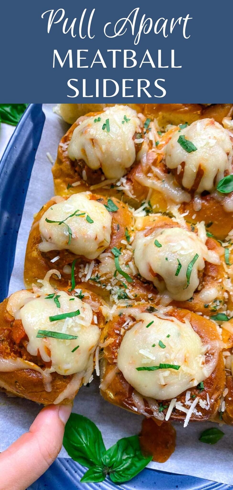 Pull Apart Meatball Sliders - fed by sab