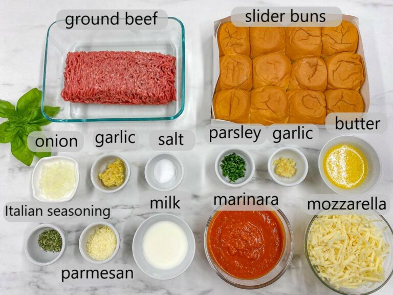 Pull Apart Meatball Sliders - fed by sab