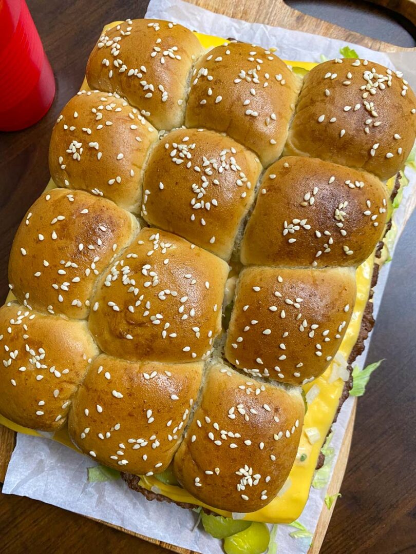 Big Mac Sliders - fed by sab