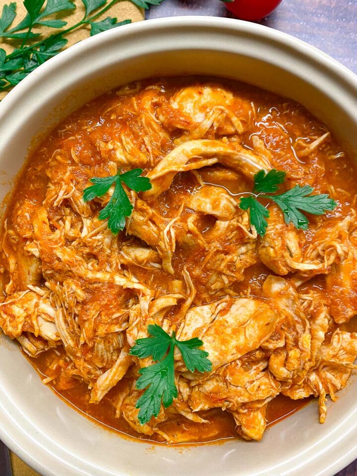 Chicken Tinga - fed by sab