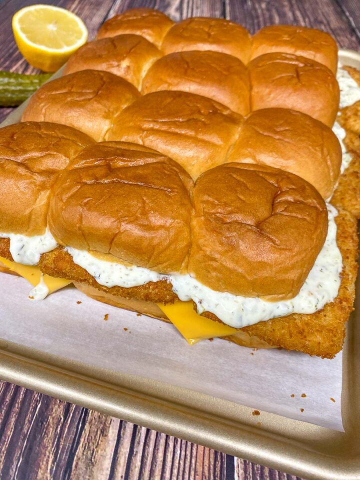 Filet-O-Fish Sliders - fed by sab