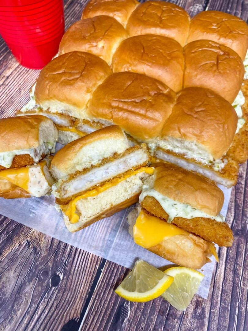 Filet-O-Fish Sliders - fed by sab