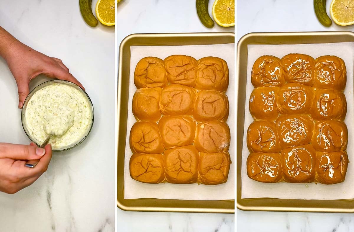 Filet-O-Fish Sliders - fed by sab