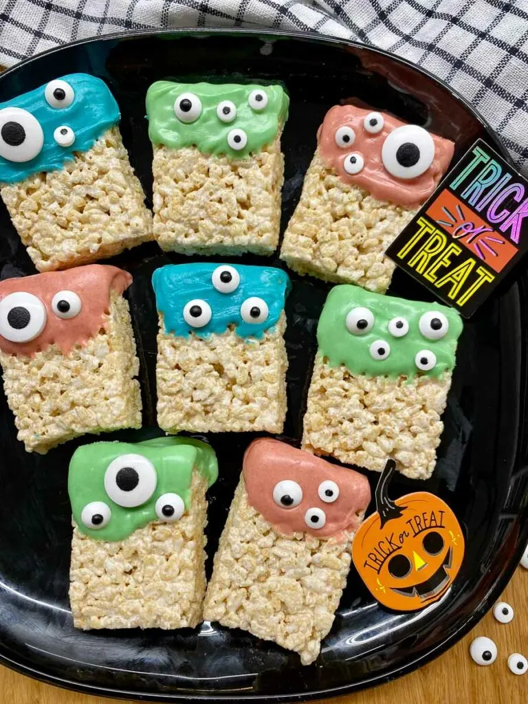 Monster Rice Krispie Treats - fed by sab