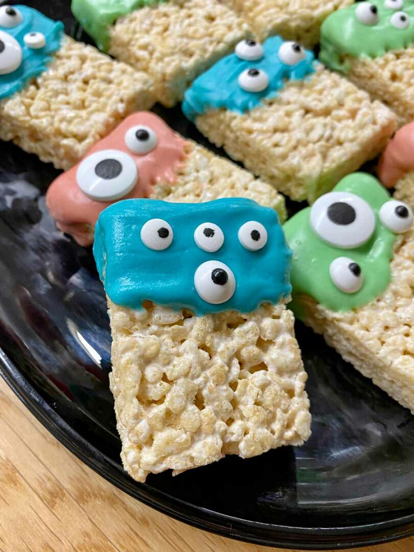 Monster Rice Krispie Treats - fed by sab