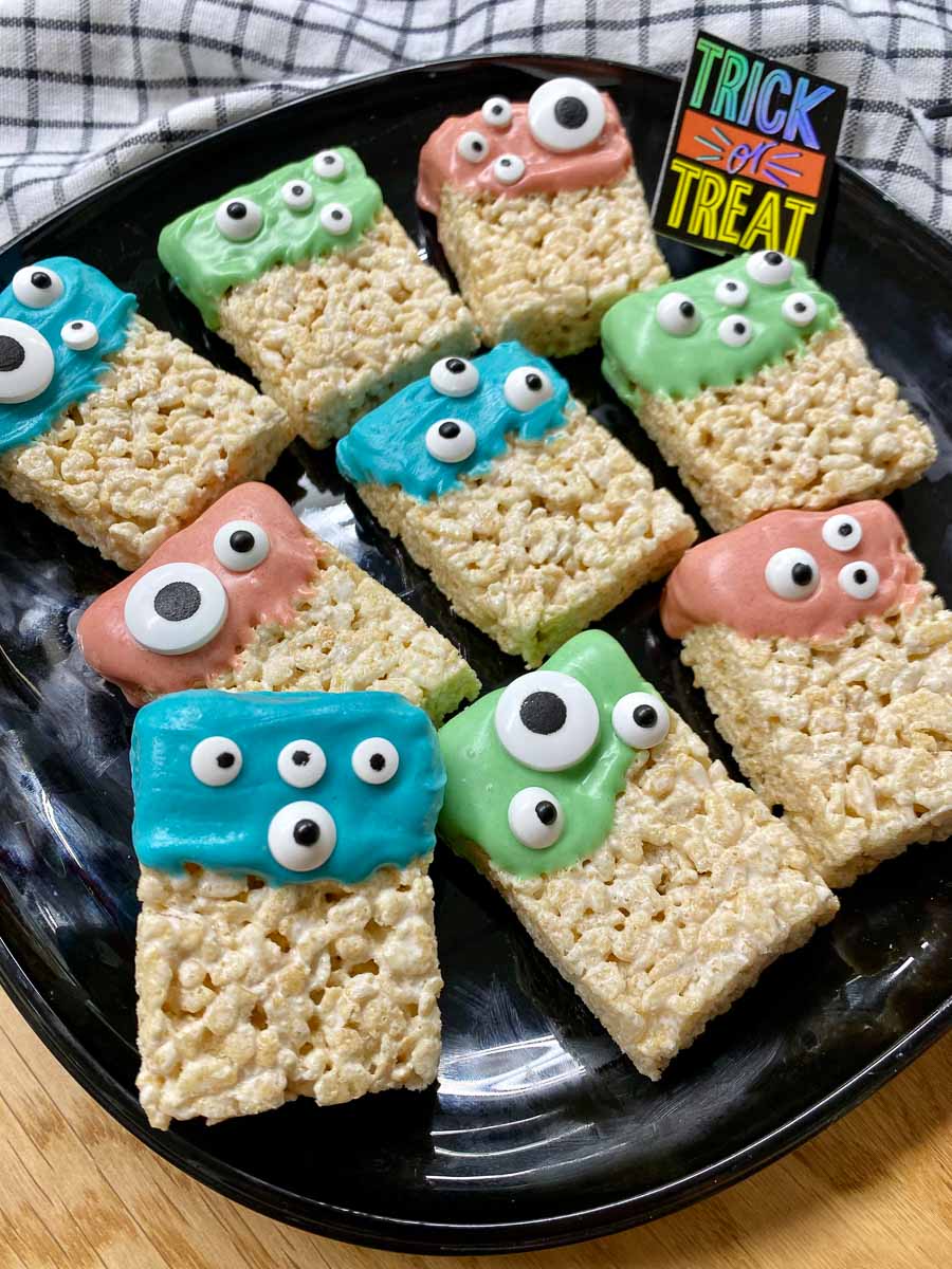 Monster Rice Krispie Treats - fed by sab