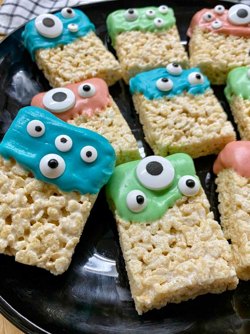 Monster Rice Krispie Treats - fed by sab