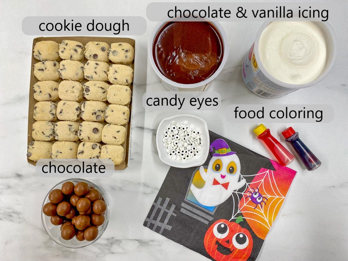 Spider Cookies - fed by sab