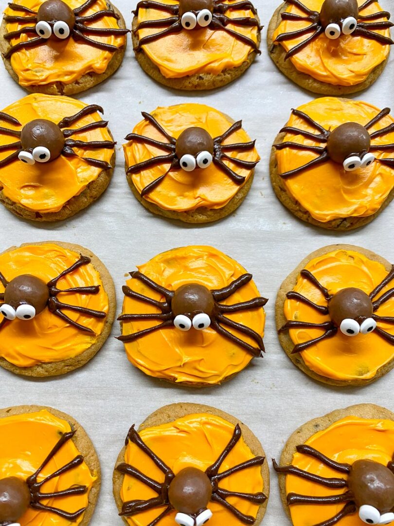 Spider Cookies - fed by sab