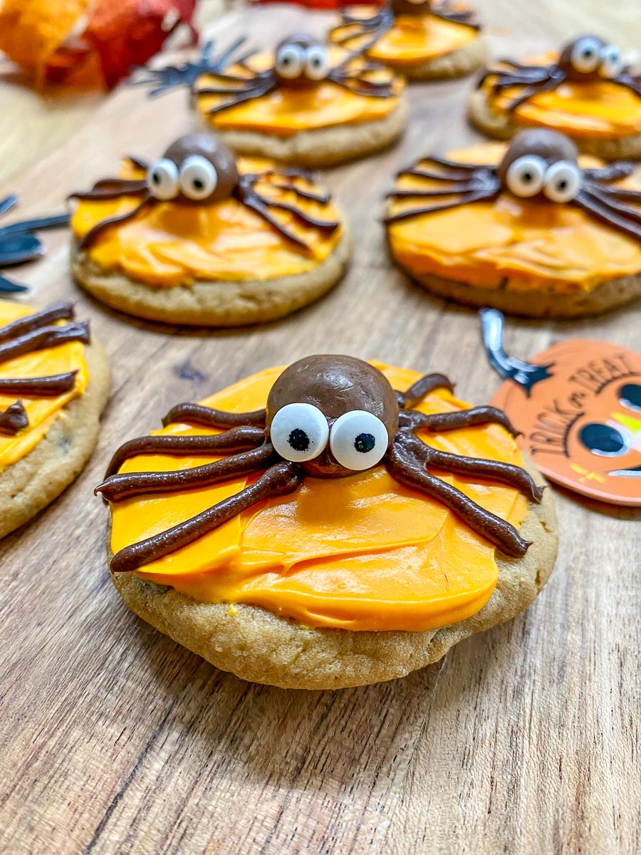 Spider Cookies - fed by sab