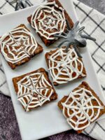Spider Web Brownies - fed by sab