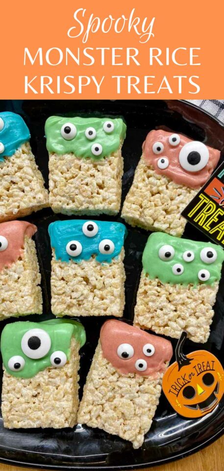Monster Rice Krispie Treats - fed by sab