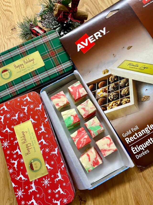 Holiday Fudge Gift Boxes - fed by sab