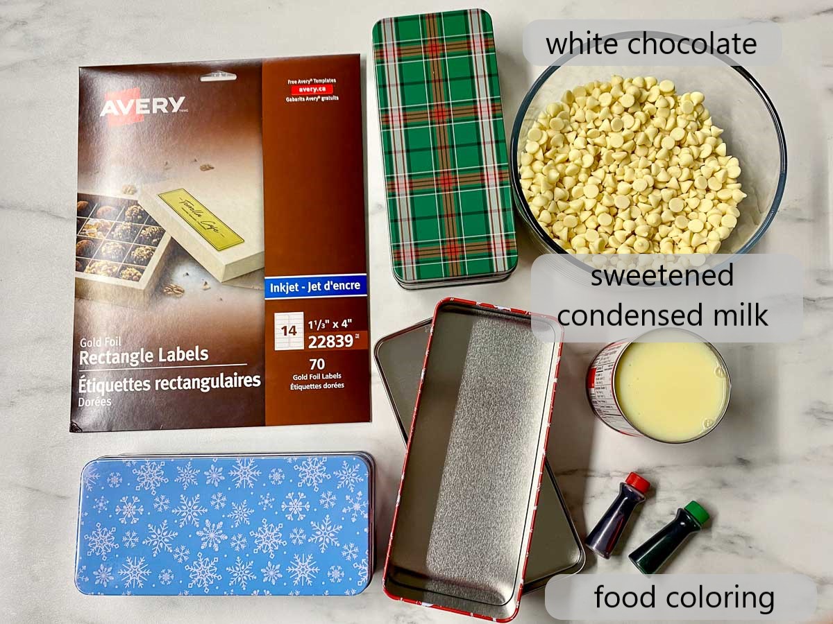 Holiday Fudge Gift Boxes - fed by sab