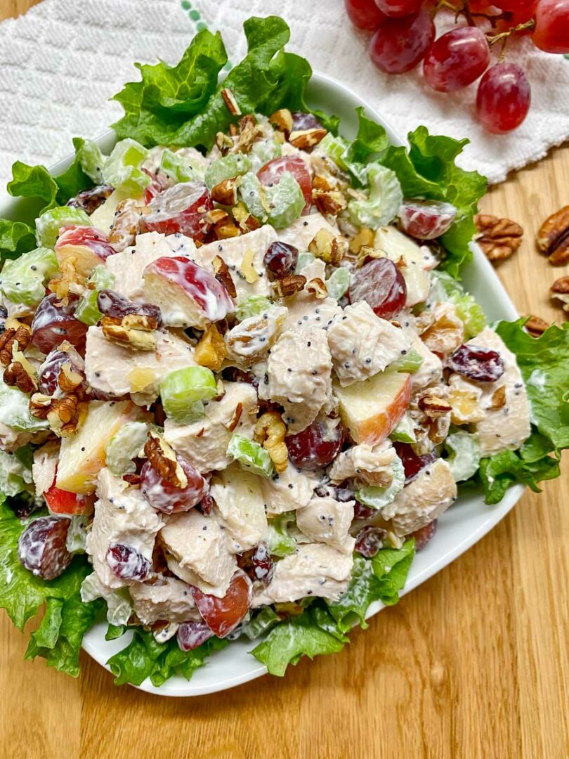 Chicken Waldorf Salad - fed by sab