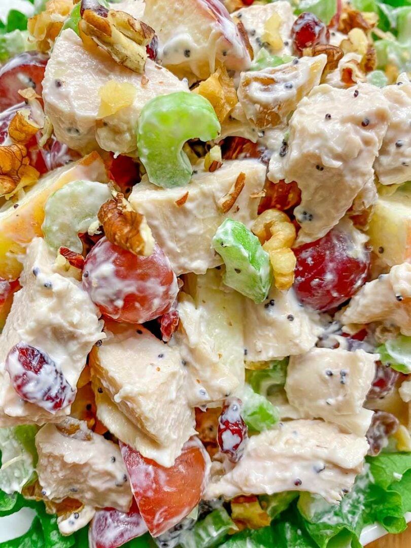 Chicken Waldorf Salad - fed by sab