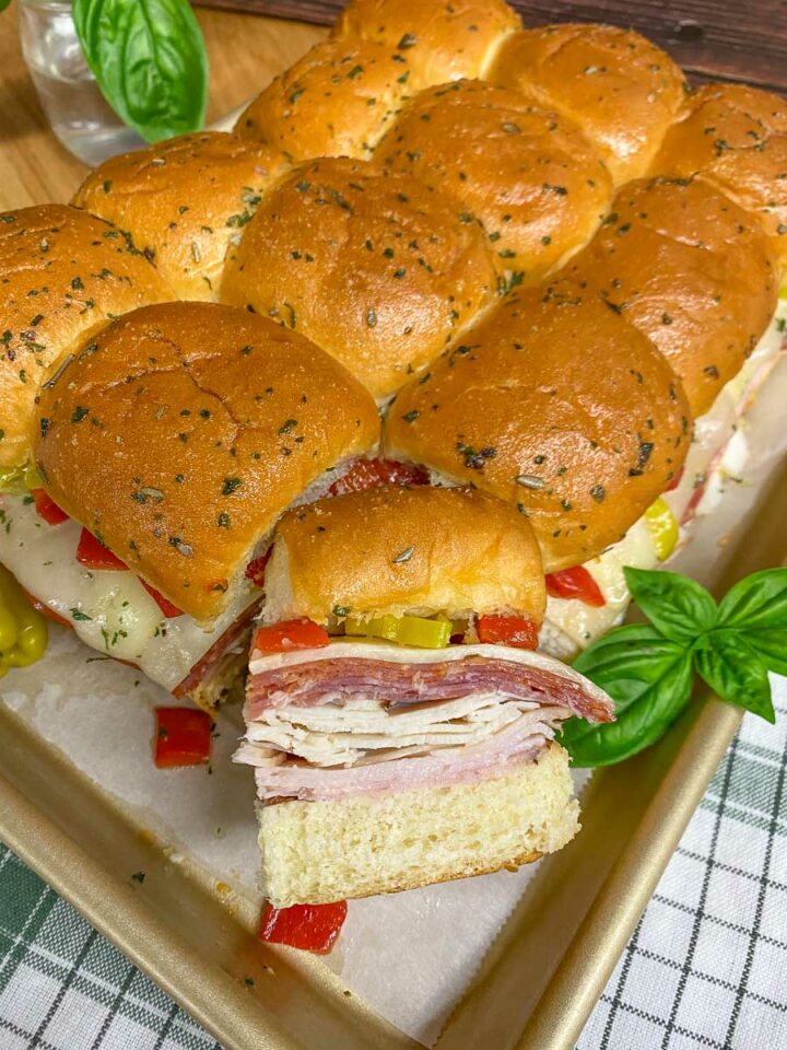 Italian Sliders - fed by sab