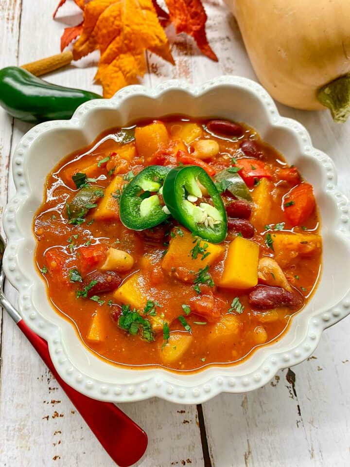 Butternut Squash Chili - fed by sab