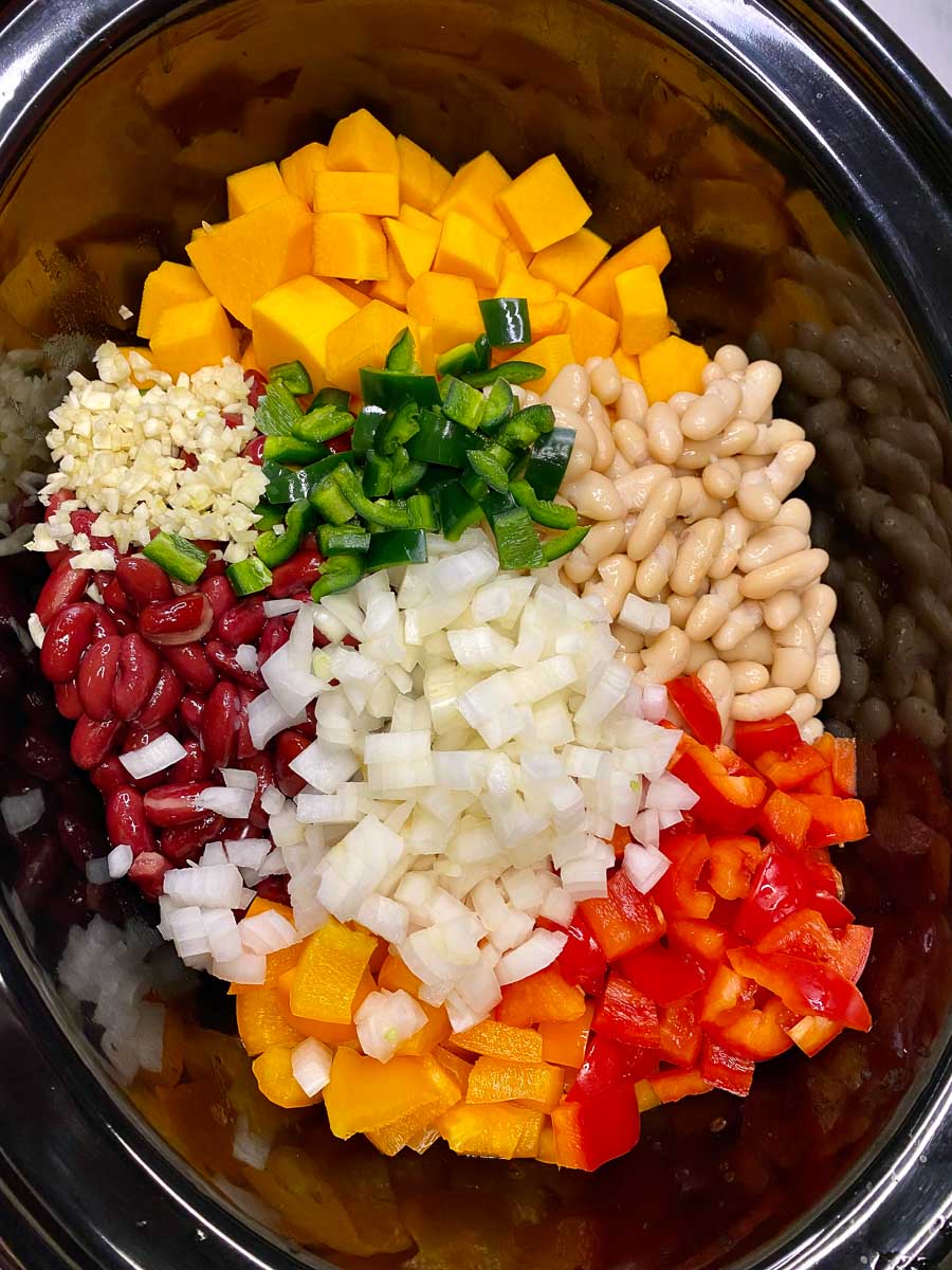 Butternut Squash Chili - fed by sab