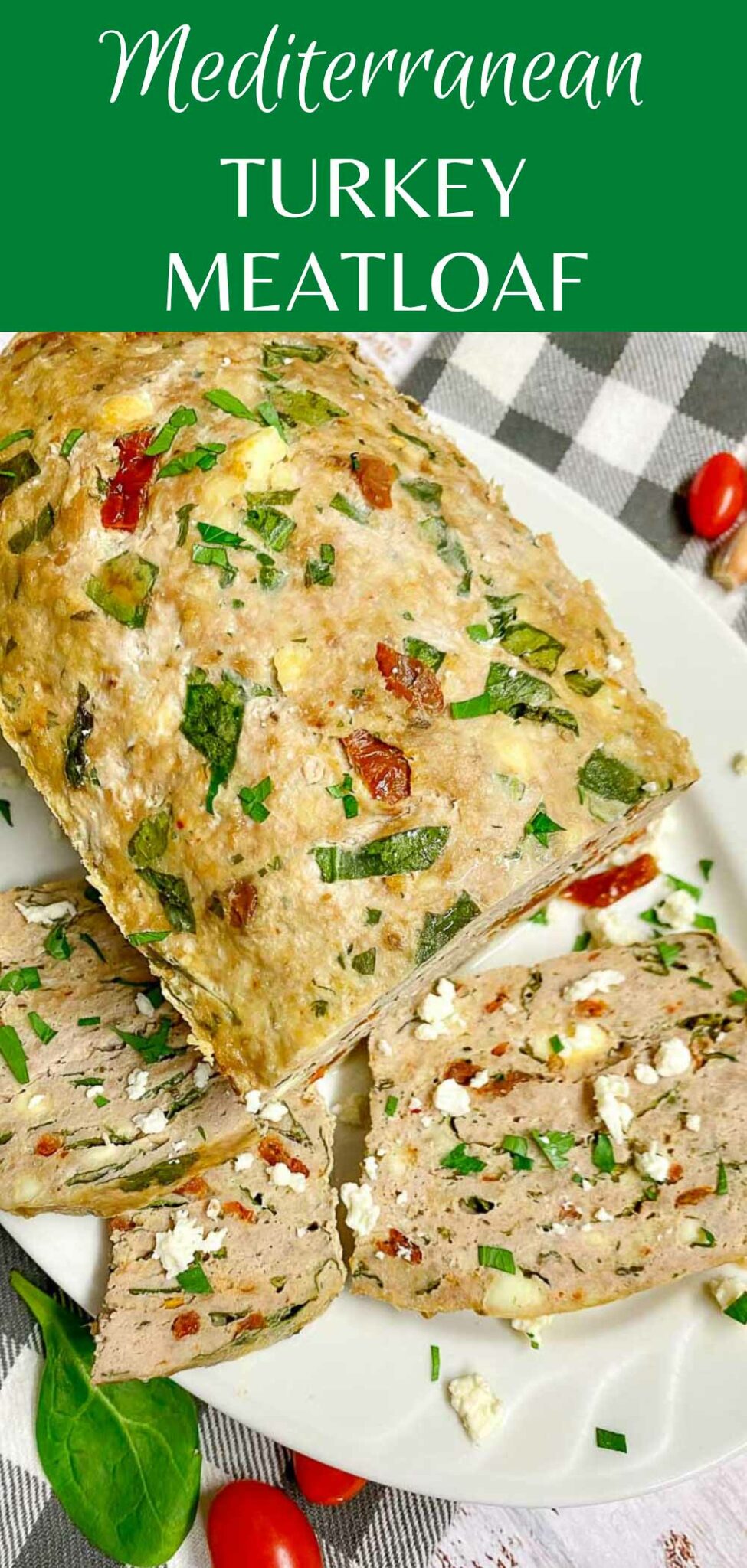 Mediterranean Turkey Meatloaf - fed by sab