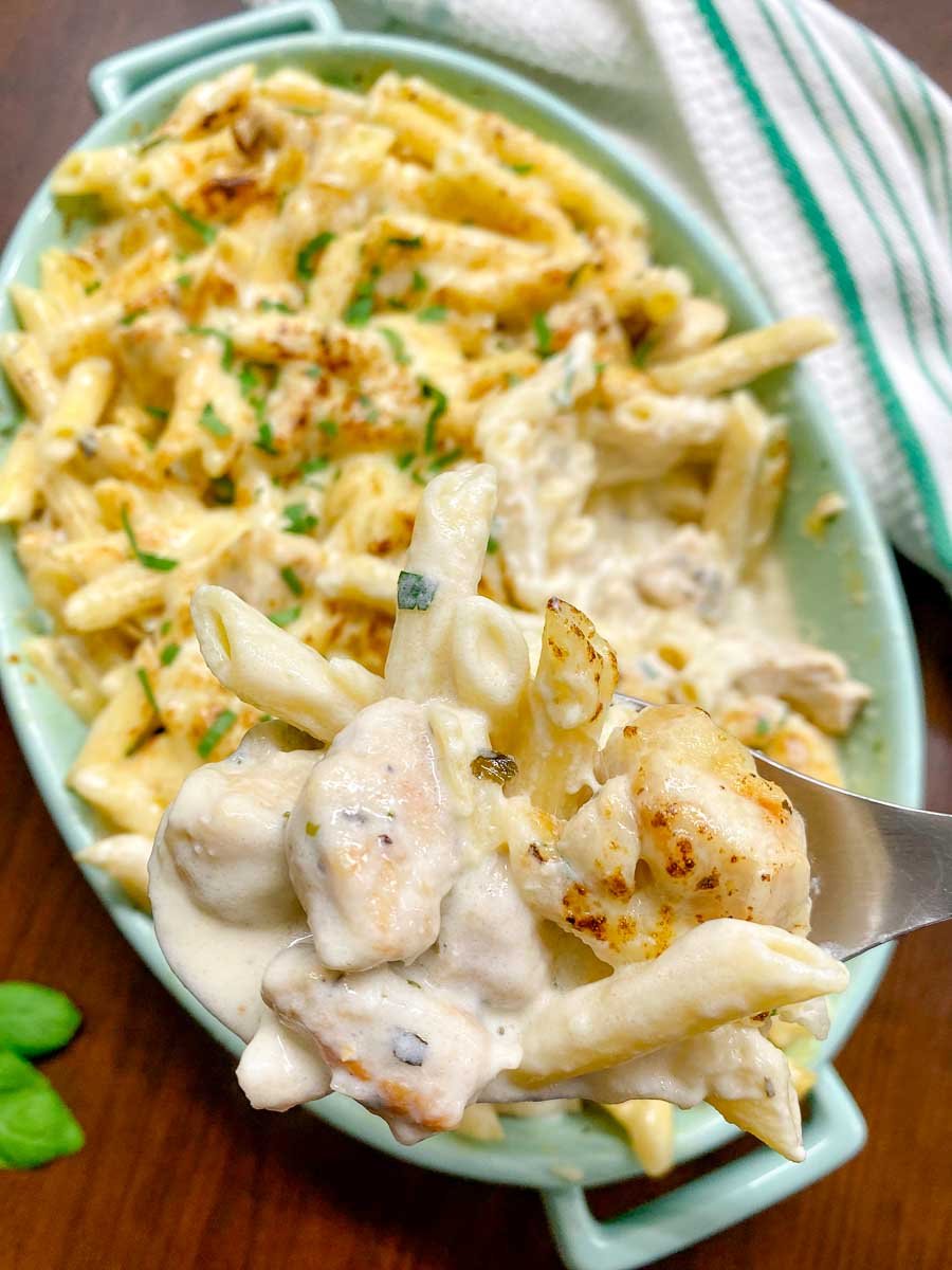 Chicken Alfredo Bake - fed by sab