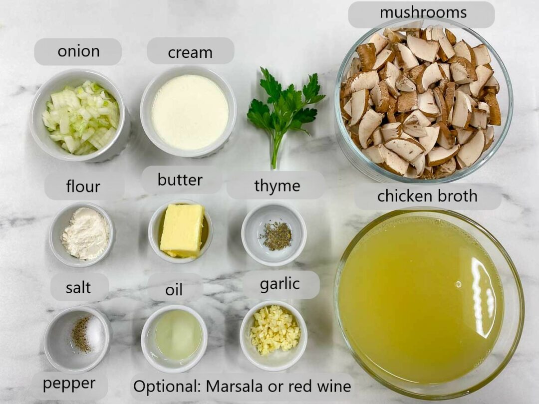 Cream of Mushroom Soup - fed by sab