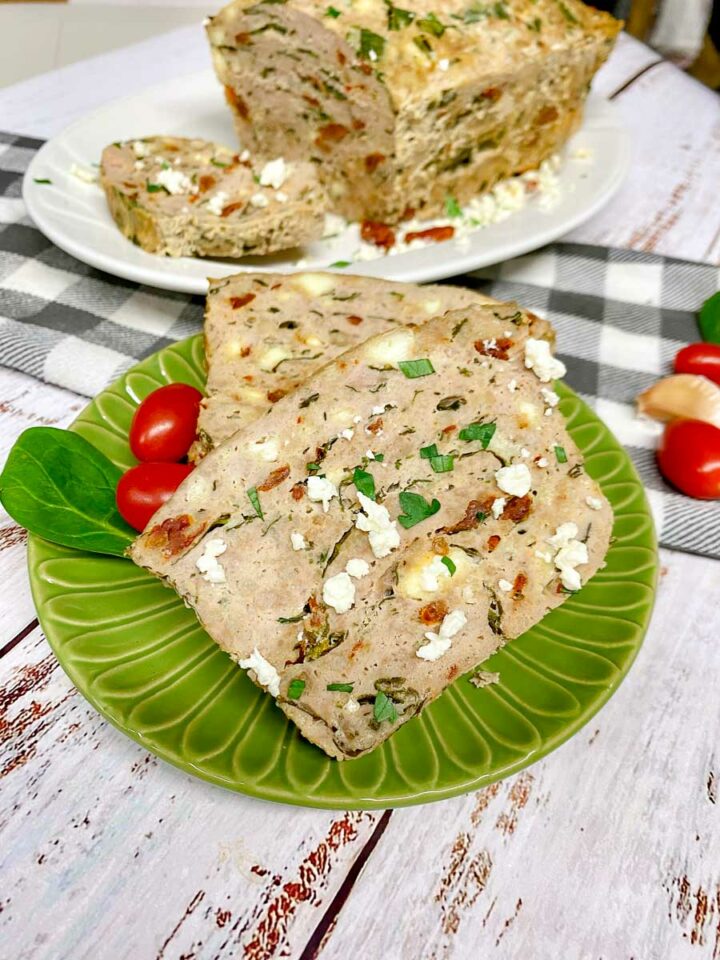 Mediterranean Turkey Meatloaf - fed by sab