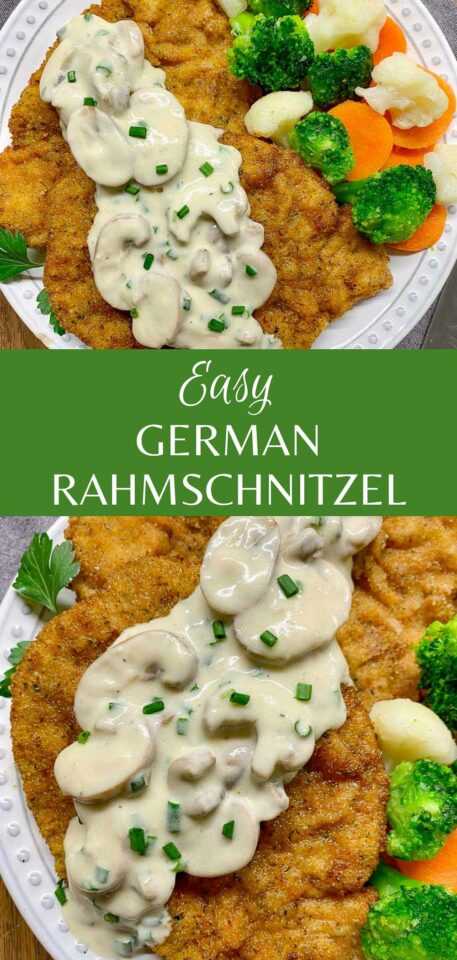 Rahmschnitzel (Creamy Mushroom Schnitzel) - fed by sab