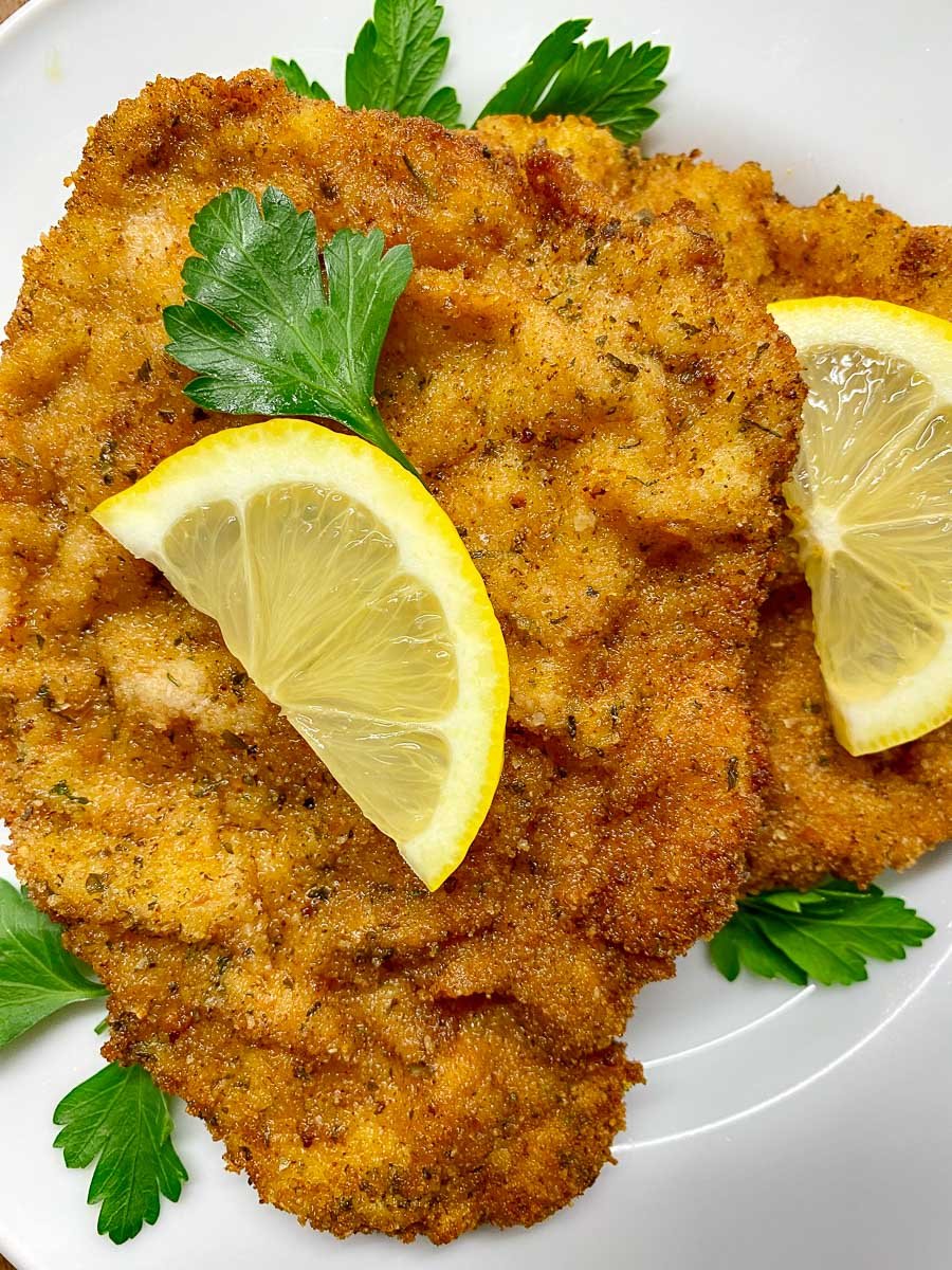 German Pork Schnitzel - fed by sab