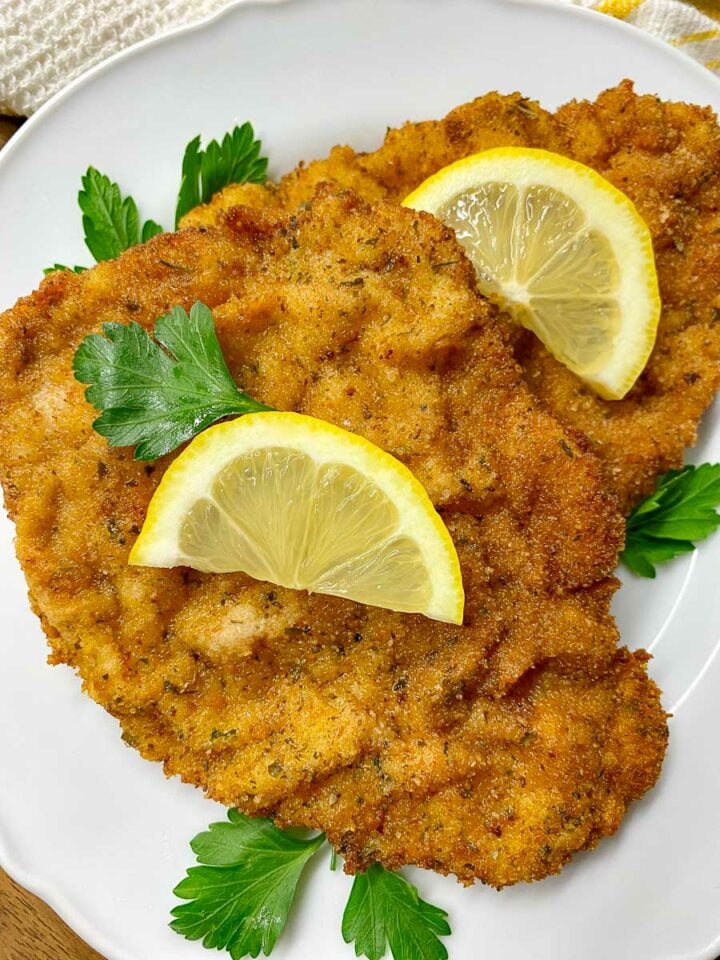 German Pork Schnitzel - fed by sab