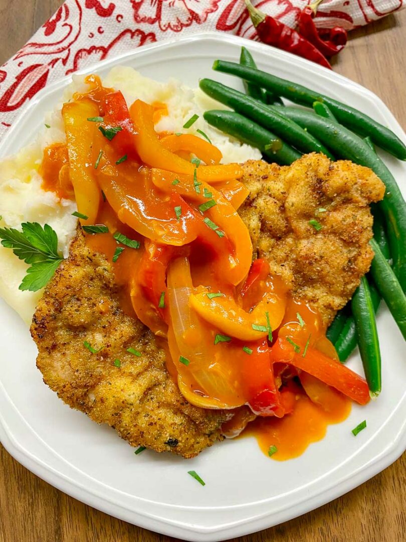 Spicy Paprika Schnitzel (Paprikaschnitzel) - fed by sab