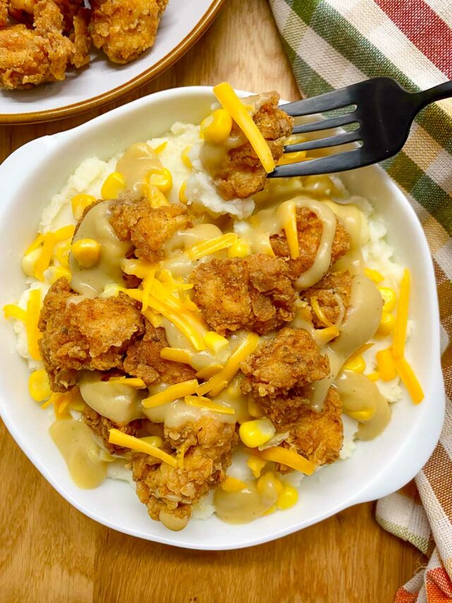 KFC Famous Bowls (Copycat Recipe) - fed by sab